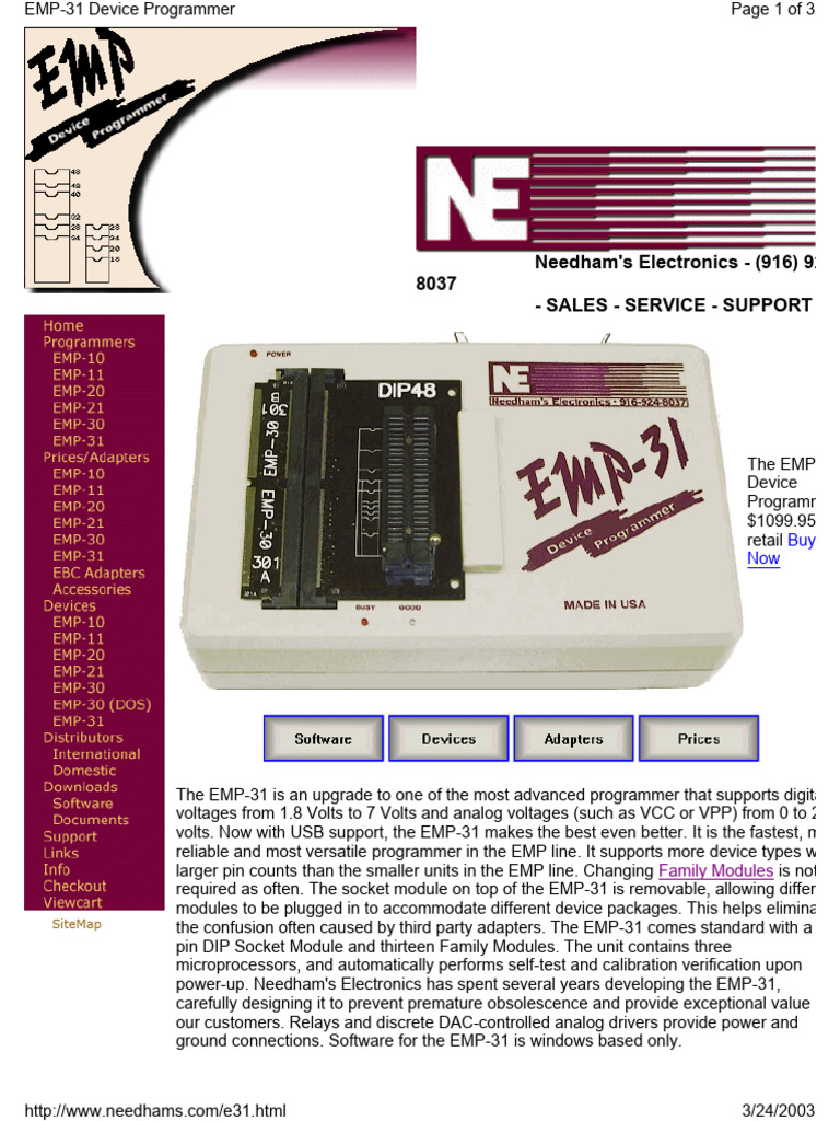 EMP-31 | PDF | Usb | Electrical Connector