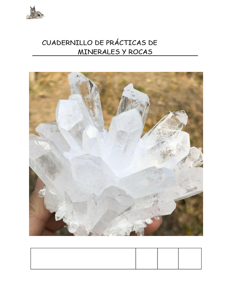 Prácticas de Minerales y Rocas | PDF | Roca (geología) | Roca clástica