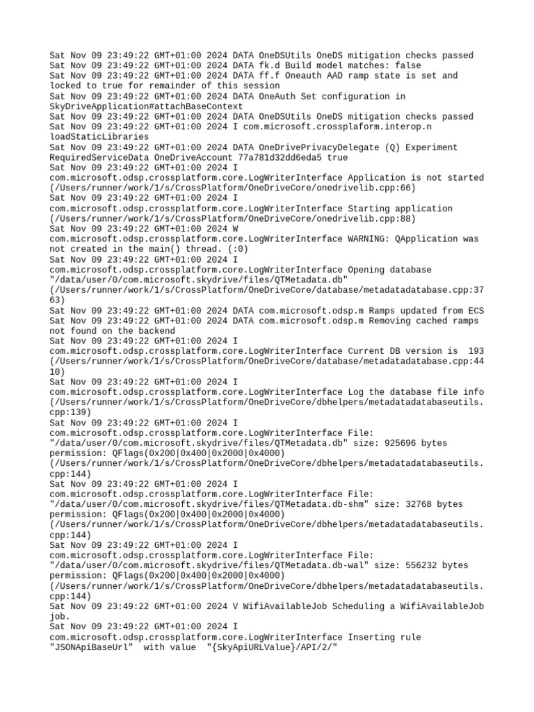 Current Log | PDF | Computer File | Databases