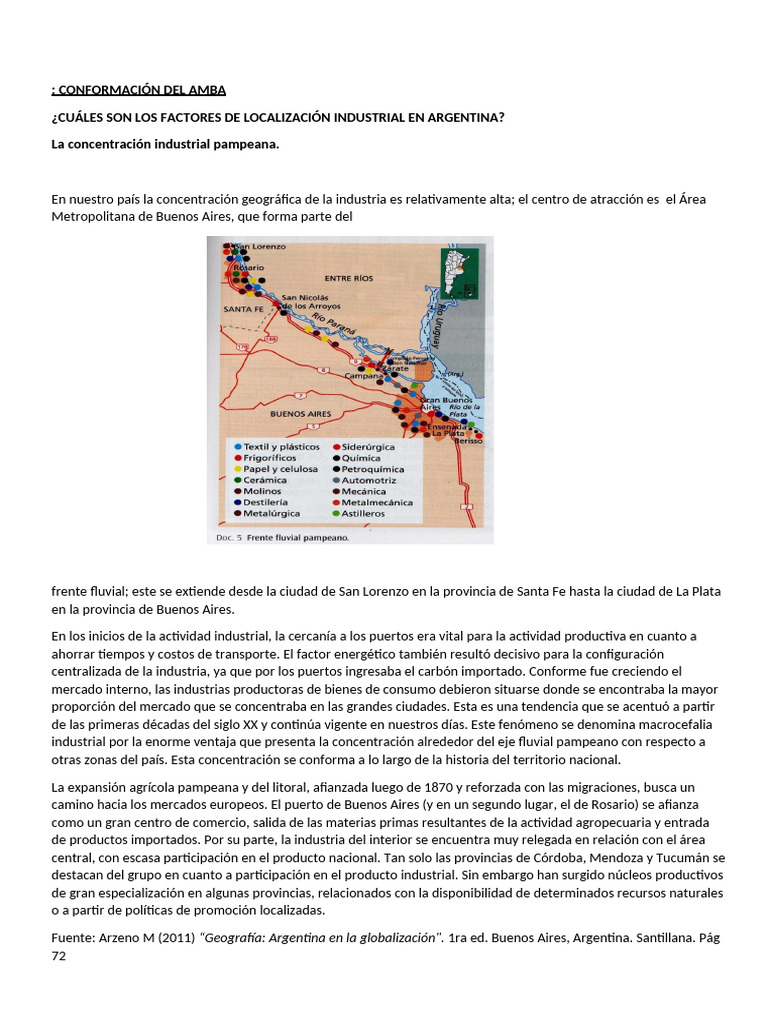 Conformación Del Amba | PDF | Ciudad | Argentina