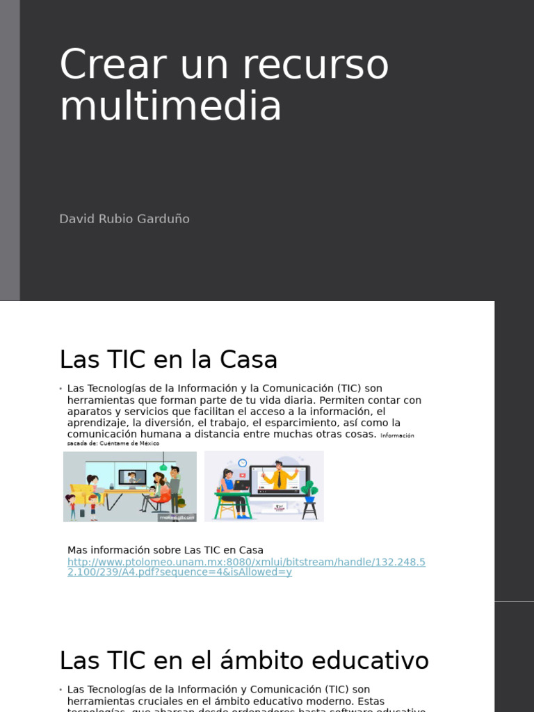 Crear Un Recurso Multimedia | PDF