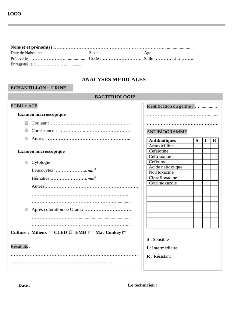 Owahri Resulats Ecbu Plus Atb | PDF