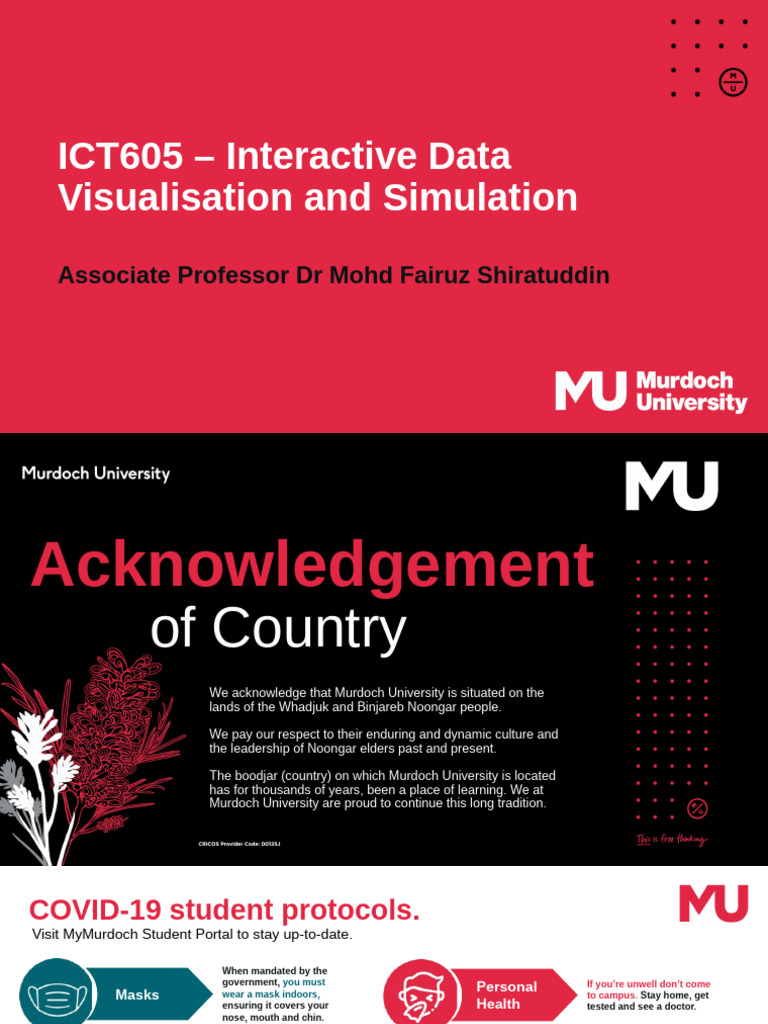 ICT605 Assignment Presentation Guidelines Rev 01 | PDF | Visualization (Graphics) | Computing