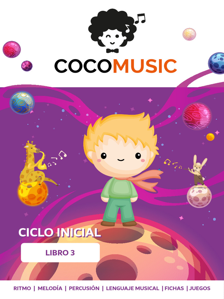 CocoMusic Libro 3 | PDF | Ritmo | Tempo