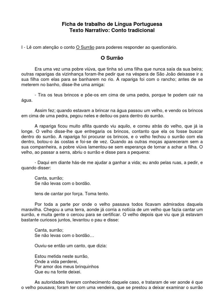 conto-tradicional-ficha | Contos