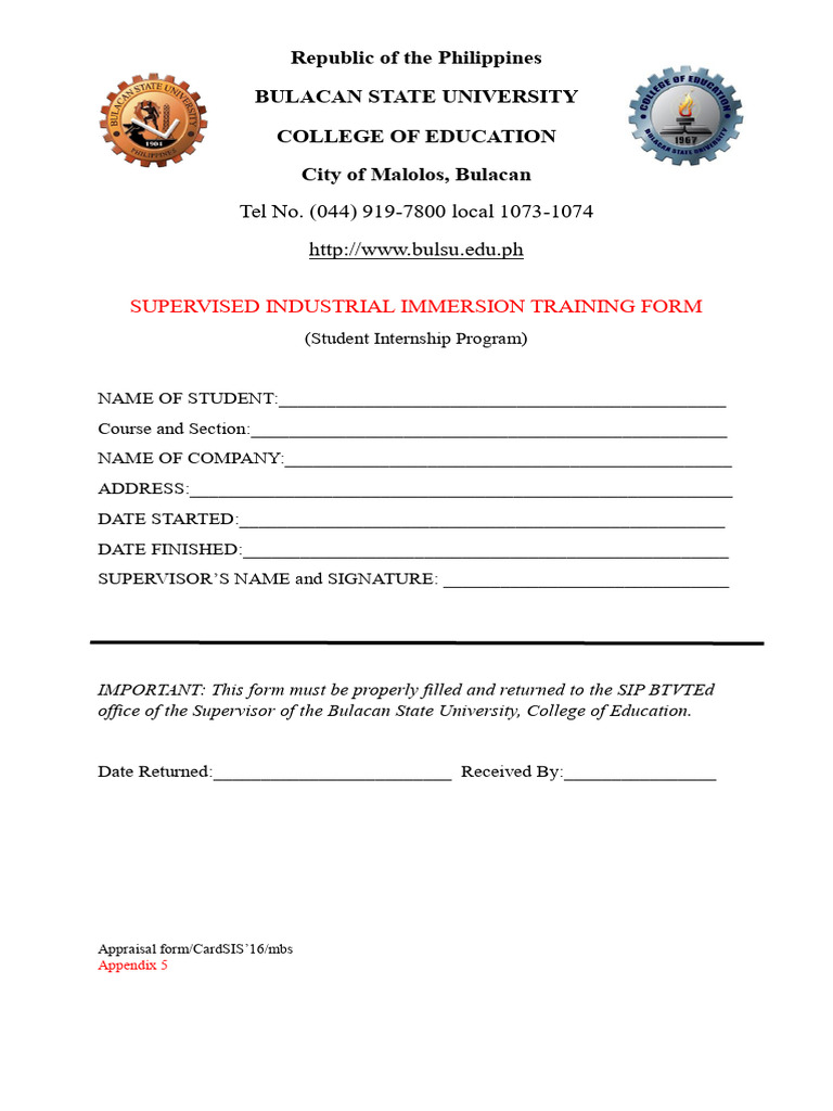 Appendix 5 | PDF | Career & Growth