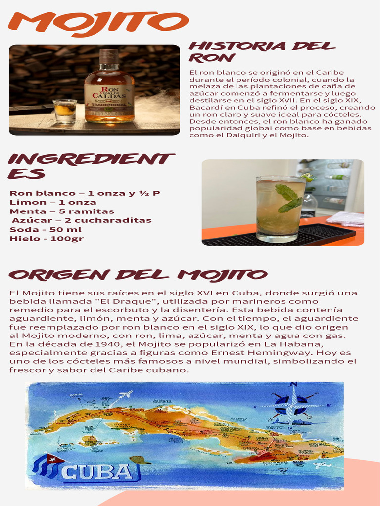MOJITO | PDF | Ron | Bebida