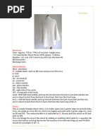 Drift Jacket | PDF | Knitting | Seam (Sewing)