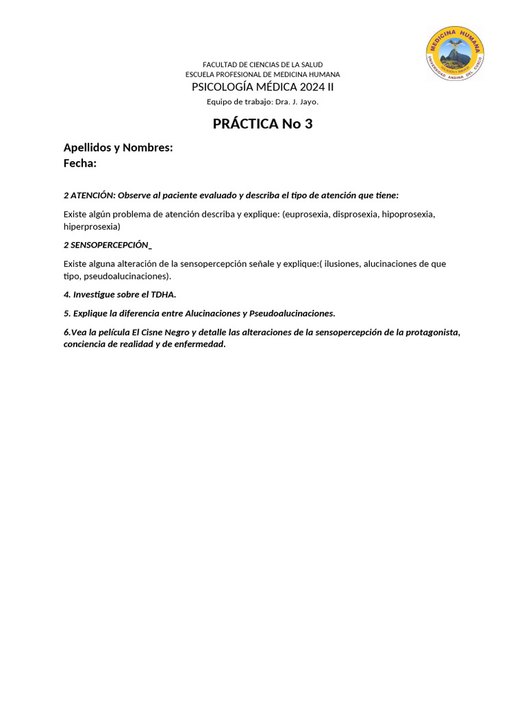 FICHA PRÁCTICA 3 | PDF