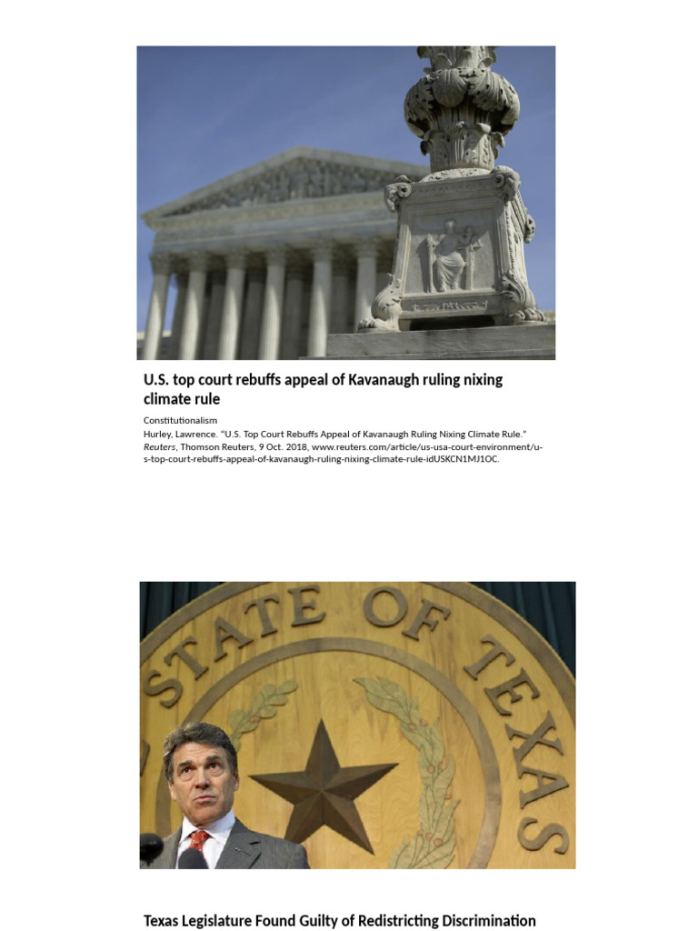 AP Government Current Events Presentation Example | PDF