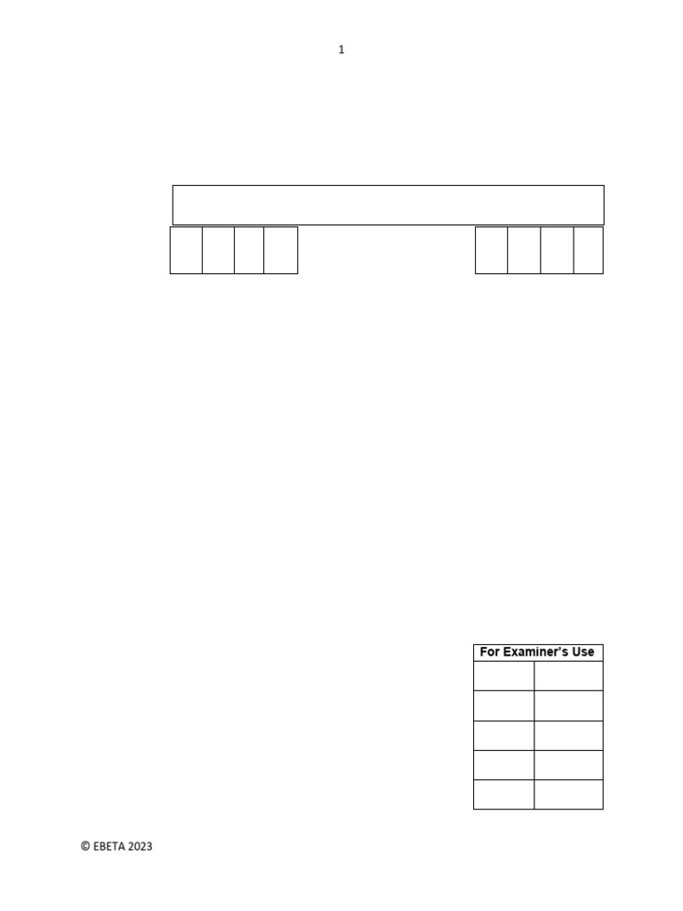 2023 P2 Mock BS QP Final Final2 | PDF | Business | Economies