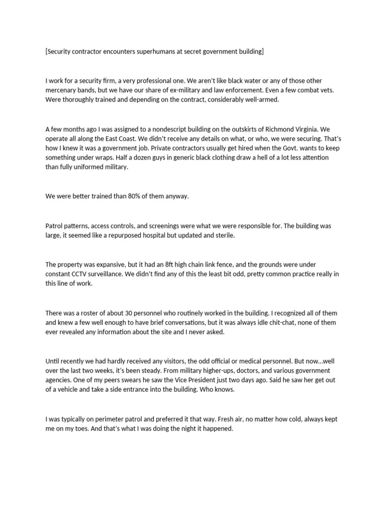 GovernmentExperiment - M08 - AnthonyIglesias | PDF | Mystery, Thriller & Crime Fiction