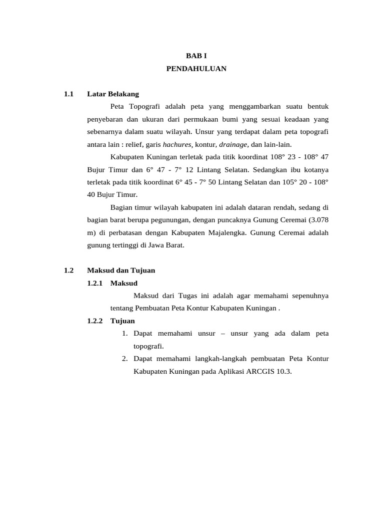 Laporan SIG Kelompok 1 Kelas 4E | PDF | Metode & Bahan Ajar
