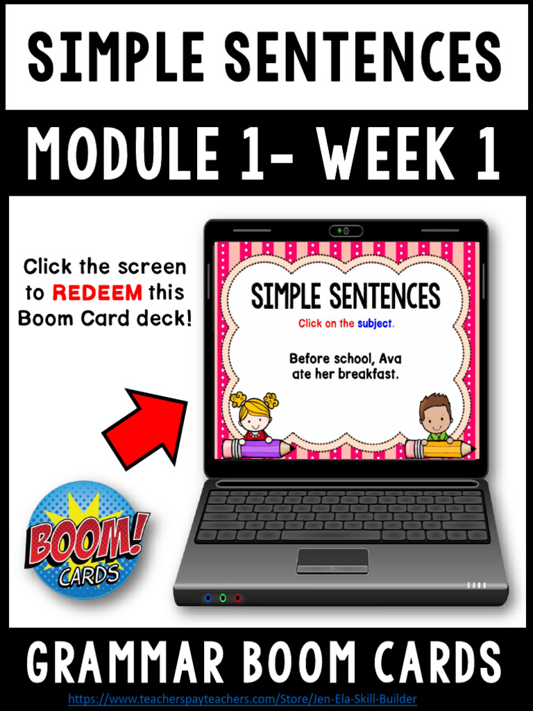 Grammar Boom Cards: Grade | PDF | Career & Growth