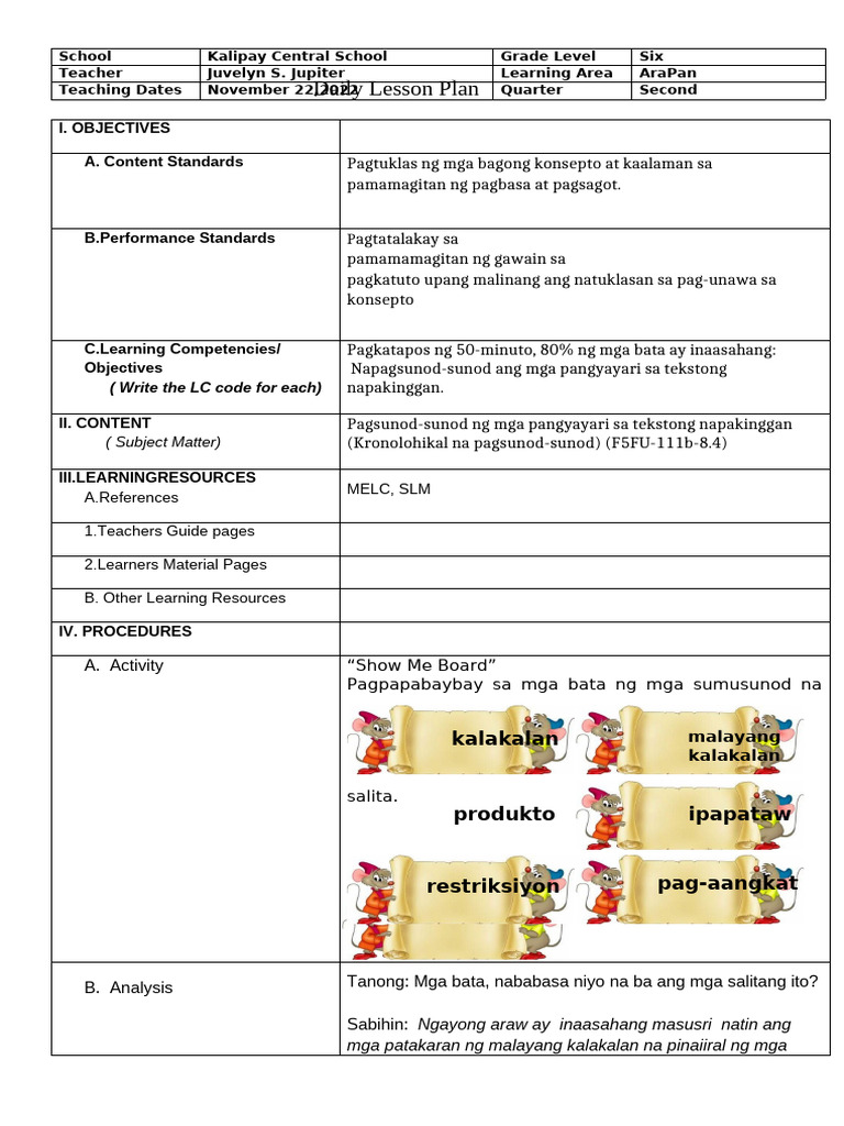 Juvelyn DLP Cs 2nd Qrter | PDF