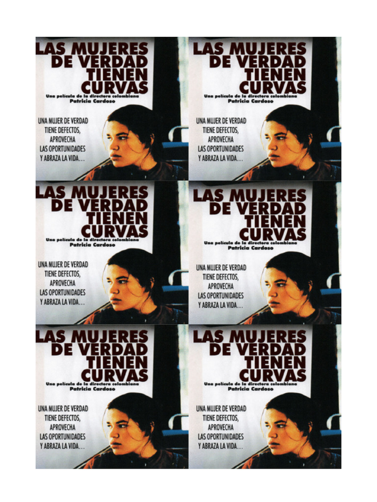 Las Mujeres de Verdad Tienen Curvas Portada | PDF