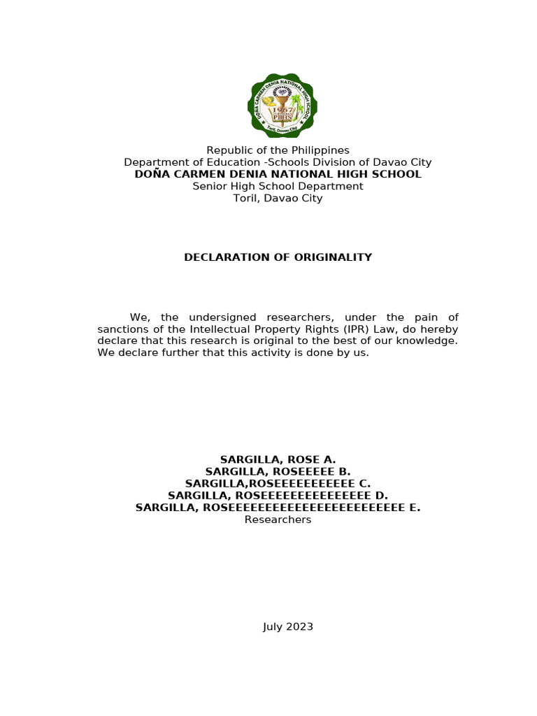 Chapter 1 Template 23-24 | PDF | Scope (Computer Science) | Methodology
