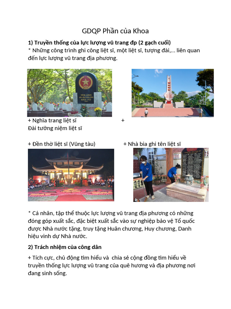 GDQP Phần của Khoa | PDF