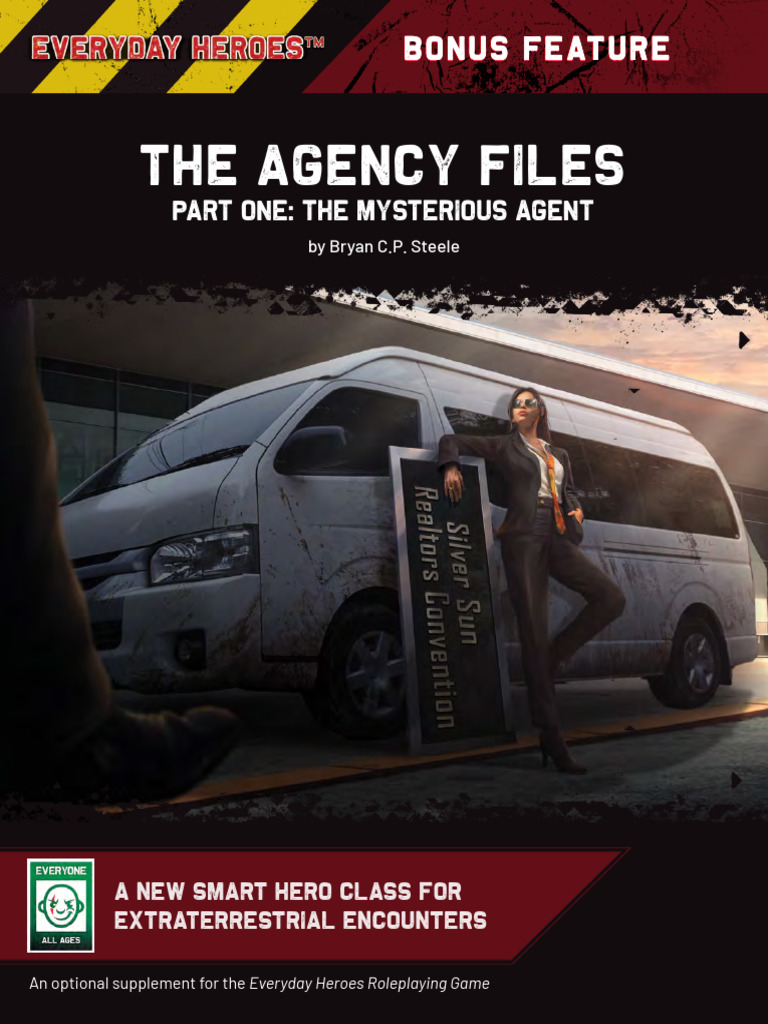 Everyday Heroes - Agency Files Part 1 - Mysterious Agent | PDF
