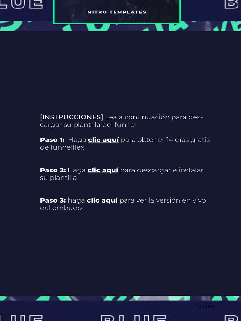 FUNNEL NITRO TEMPLATE - Unlocked | PDF | Relaciones personales, crianza ...