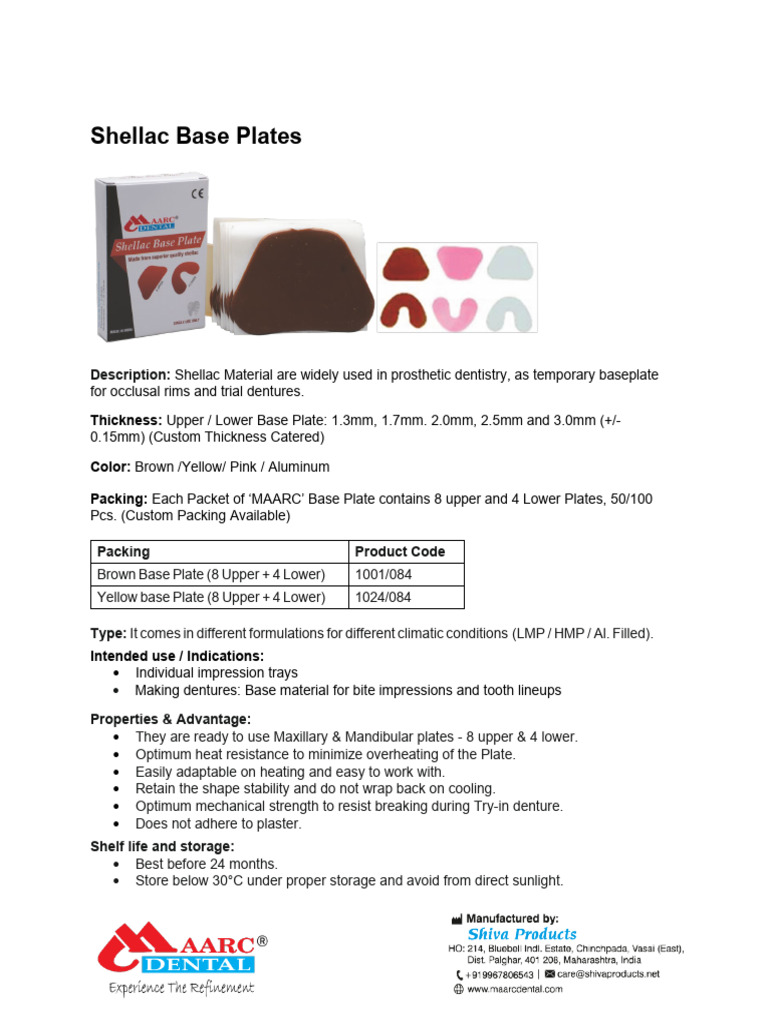 Shellac Base Plates | PDF | Home & Garden