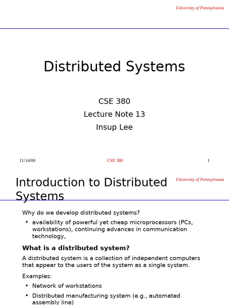 ln13 Ds | PDF | Kernel (Operating System) | Parallel Computing