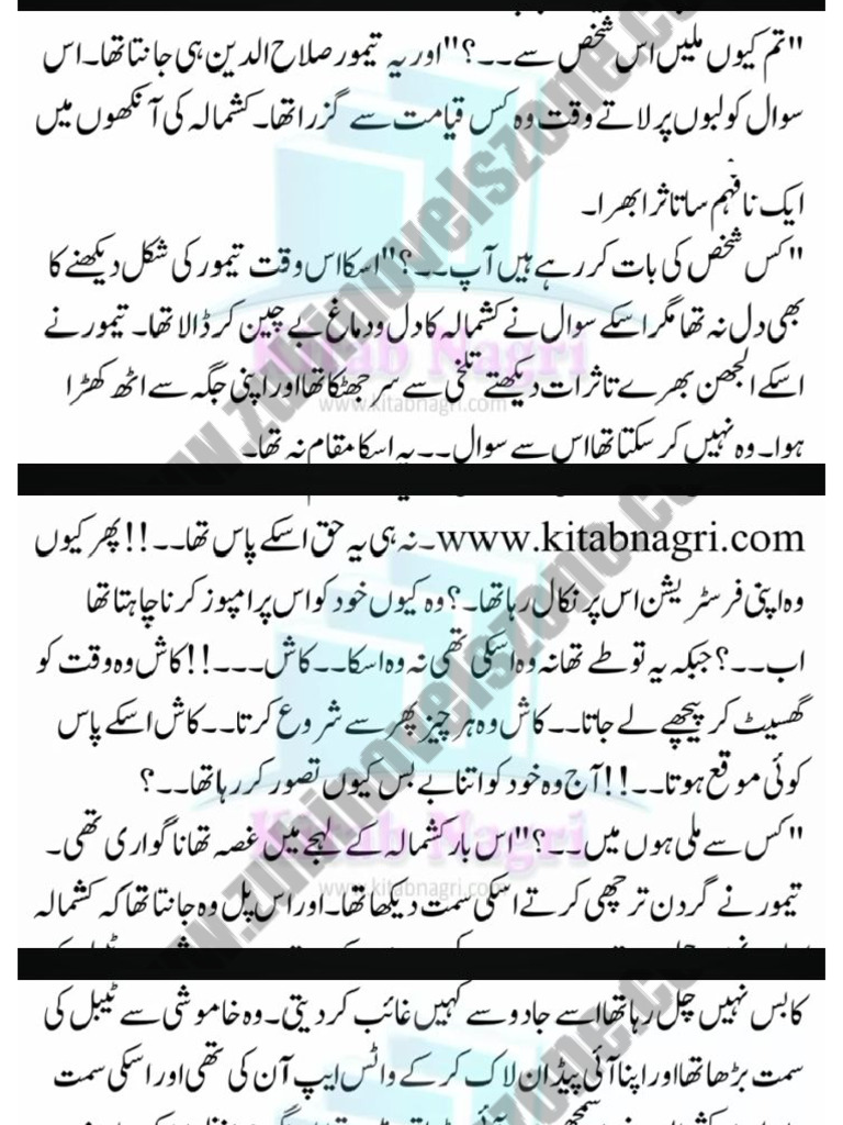 Shehr E Dil Novel by Kitab Chehra Part 3 Complete PDF - ZNZ | PDF