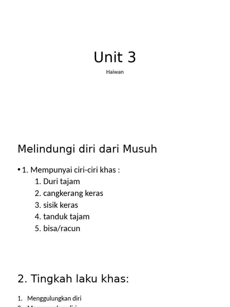 Unit 3 Asasi Sains Manusia | PDF | Griya & Taman | Sains & Matematika