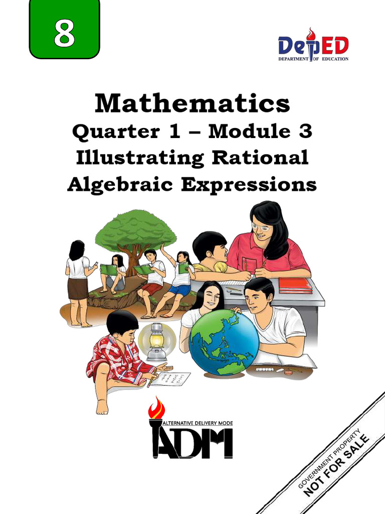 Math8 q1 Mod3 Illustrating-rational-Algebraic-expressions v2 | PDF | Rational Number | Polynomial
