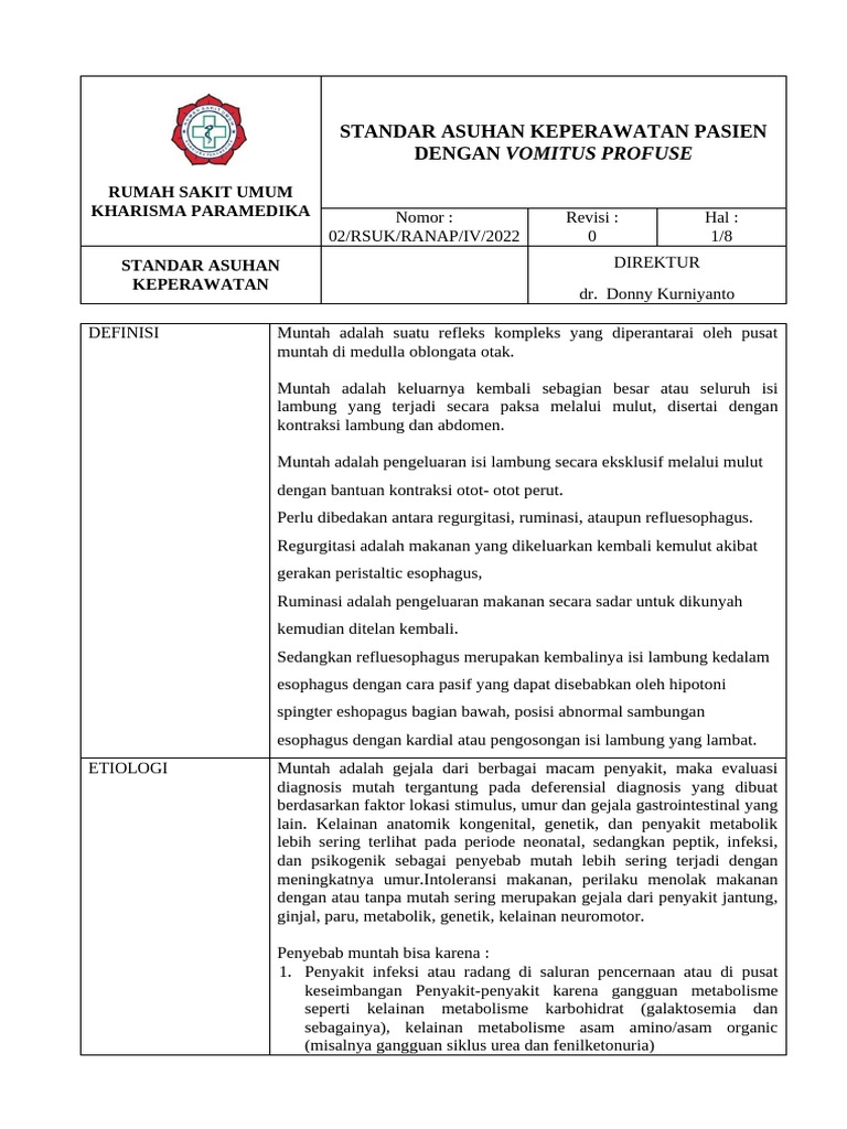 Sak Vomitus Profuse New Edit | PDF