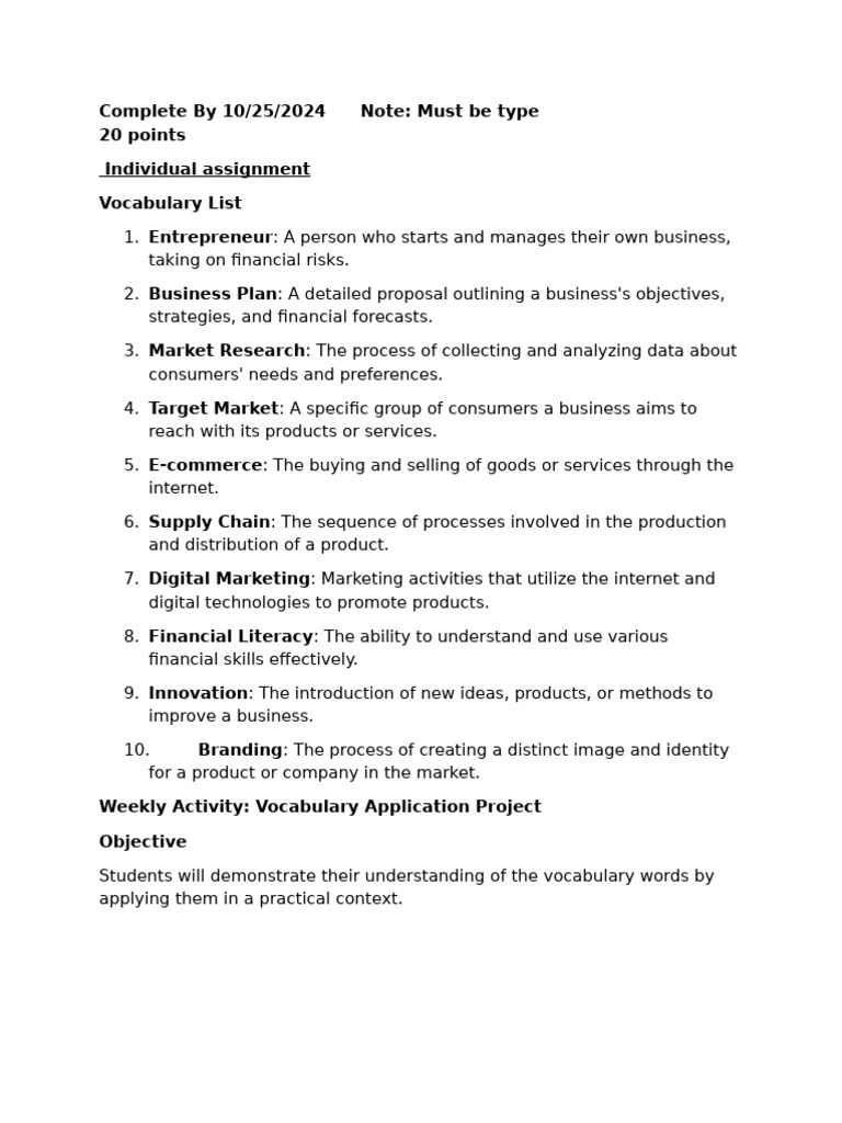Business Assignment | PDF