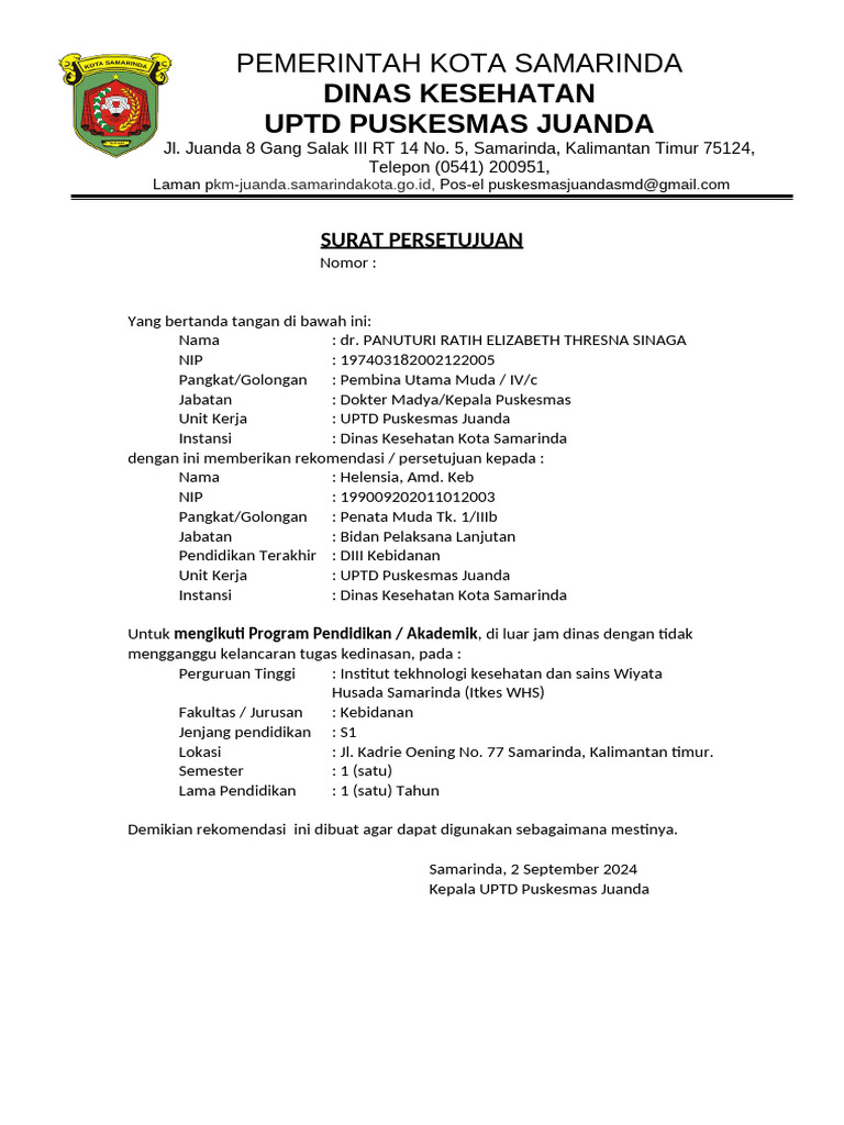 Form B2 Persetujuan | PDF