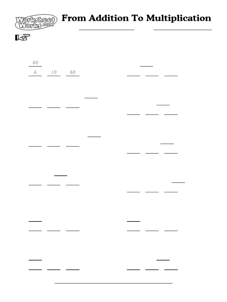 Y2 Addition To Multiplication | PDF | Teaching Methods & Materials