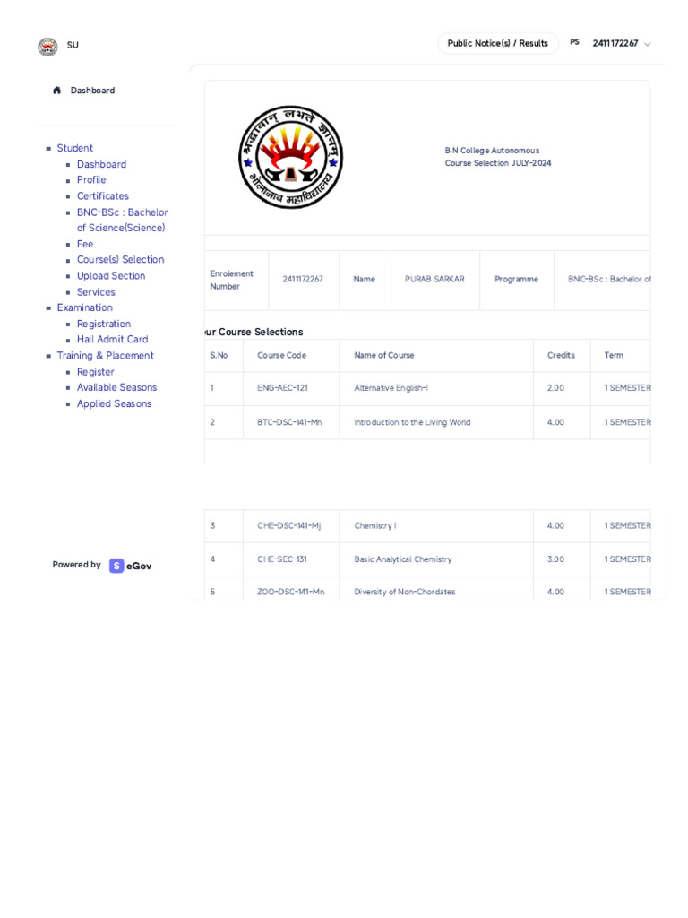 Students Portal | PDF