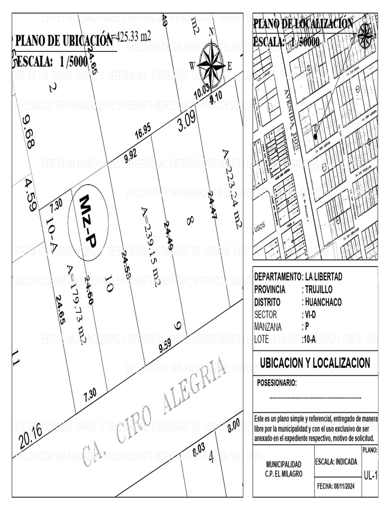 Sect. Vi-D Mz. P Lt.10-A | PDF