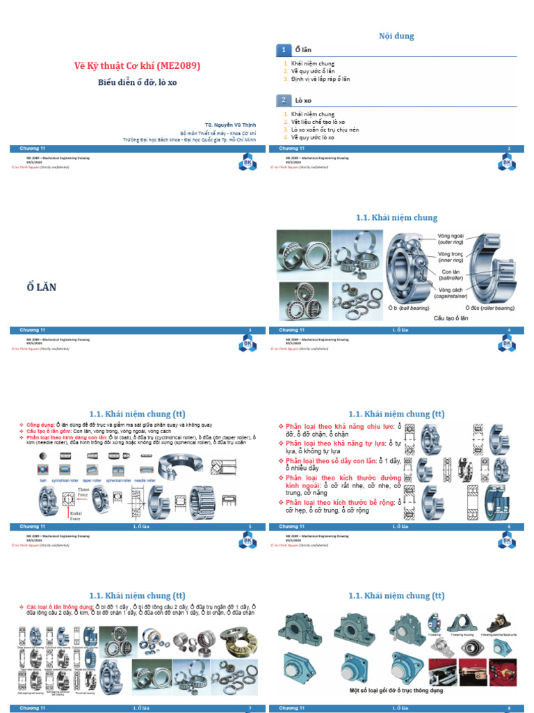 Chuong 11 - O Do, Lo Xo, Khop Noi | PDF