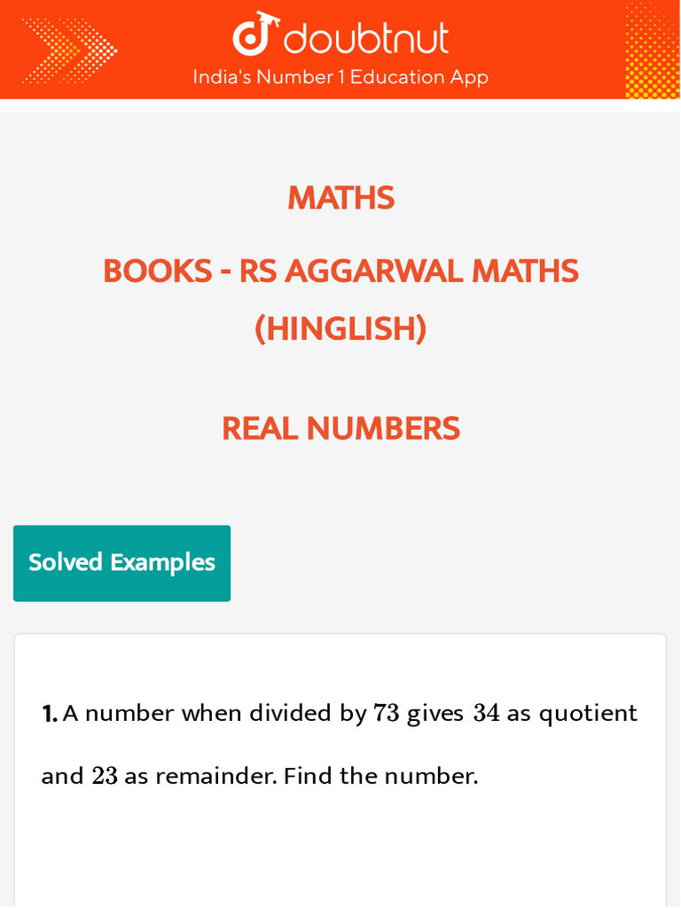 Books Doubtnut Question Bank | PDF | Numbers | Prime Number