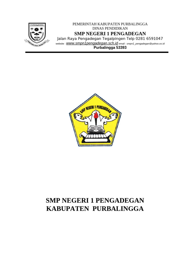 SMPN 1 Pengadegan: Info Kontak & Lokasi | PDF