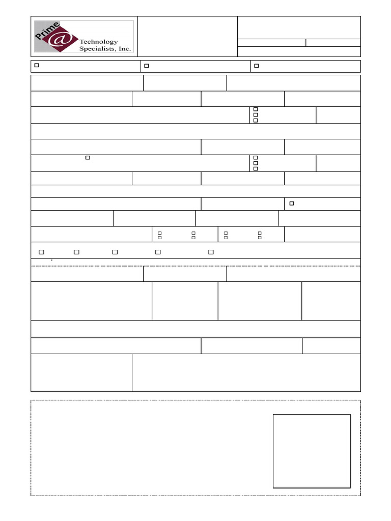 Prime ID Information Sheet | PDF