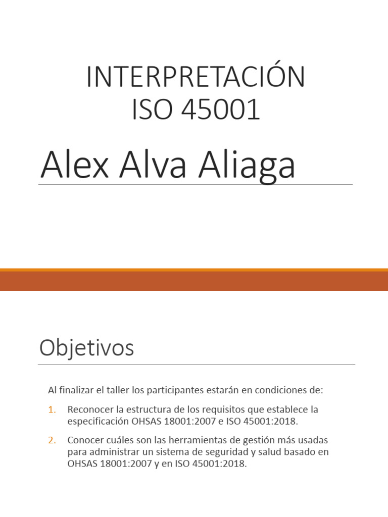 Interpretación de la ISO 45001:2019 | PDF | Planificación | Business