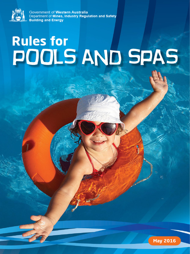 Web Rules For Pools and Spas A4 Booklet Feb 2019 | PDF | Swimming Pool