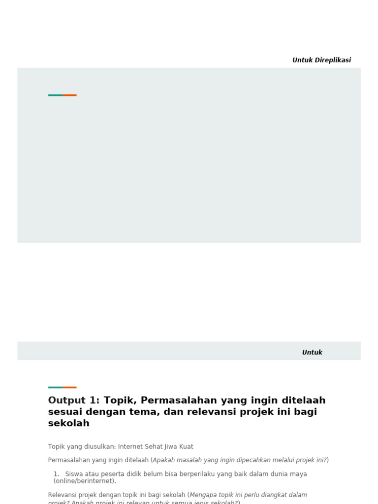 File Kerja Output Workshop Contoh Panduan Projek Penguatan Profil ...