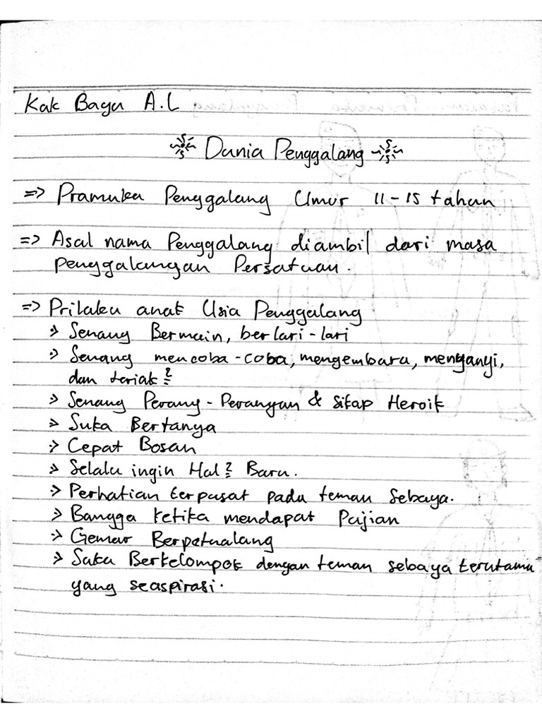 Resume Hari Ke-2 KMD Dunia Penggalang Erda Fredianto | PDF