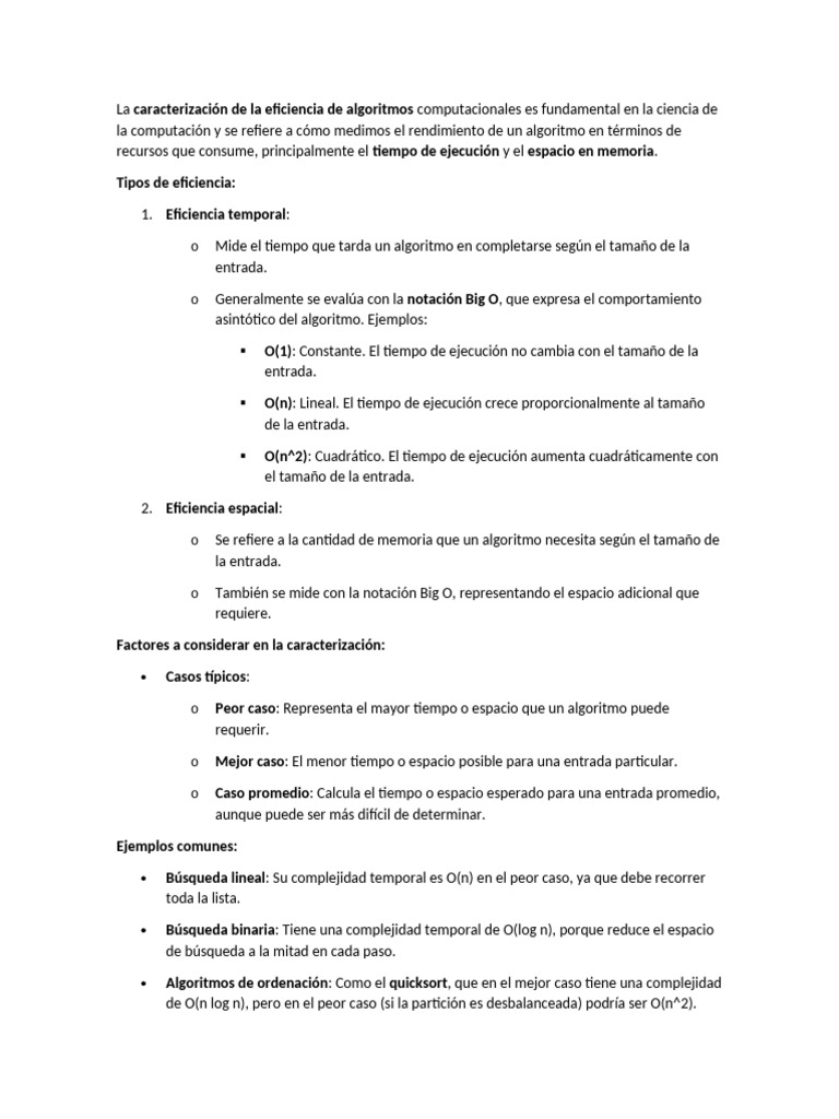 Información | PDF | Complejidad de tiempo | Teoría de la complejidad ...