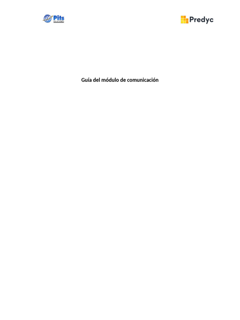 1 Guía-Módulo Gestion de Comunicación | PDF | Comunicación | Business