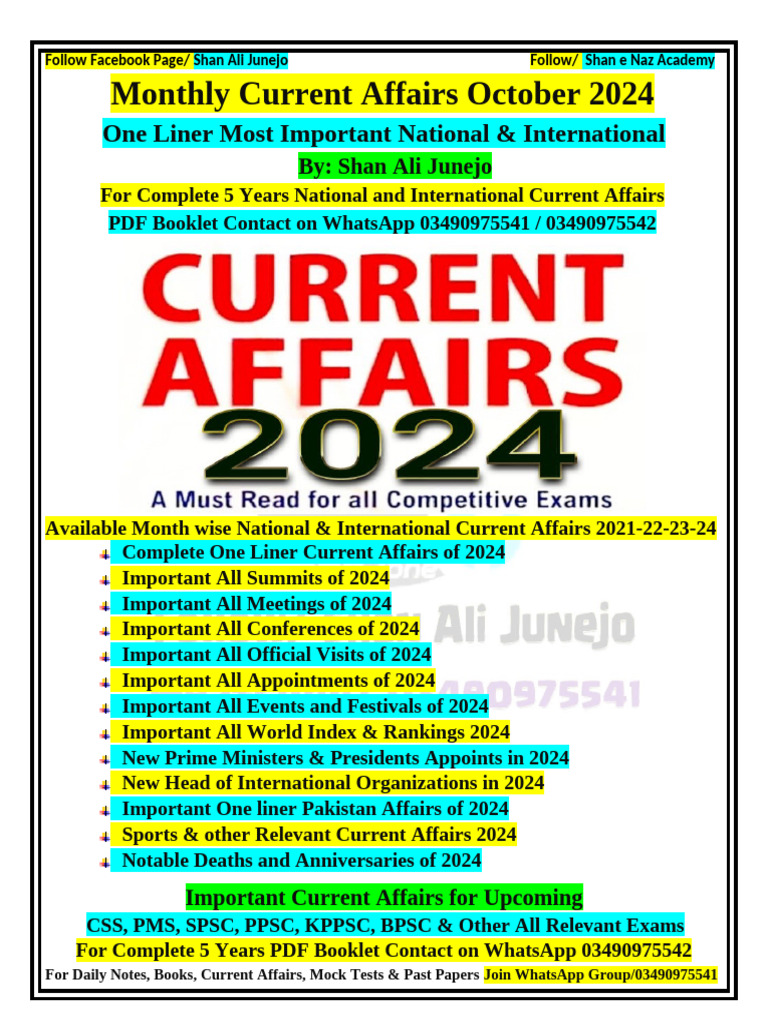 Oct CA Front Page | PDF