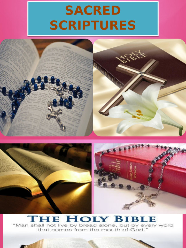 SACRED-SCRIPTURES | PDF | Bible | Paul The Apostle