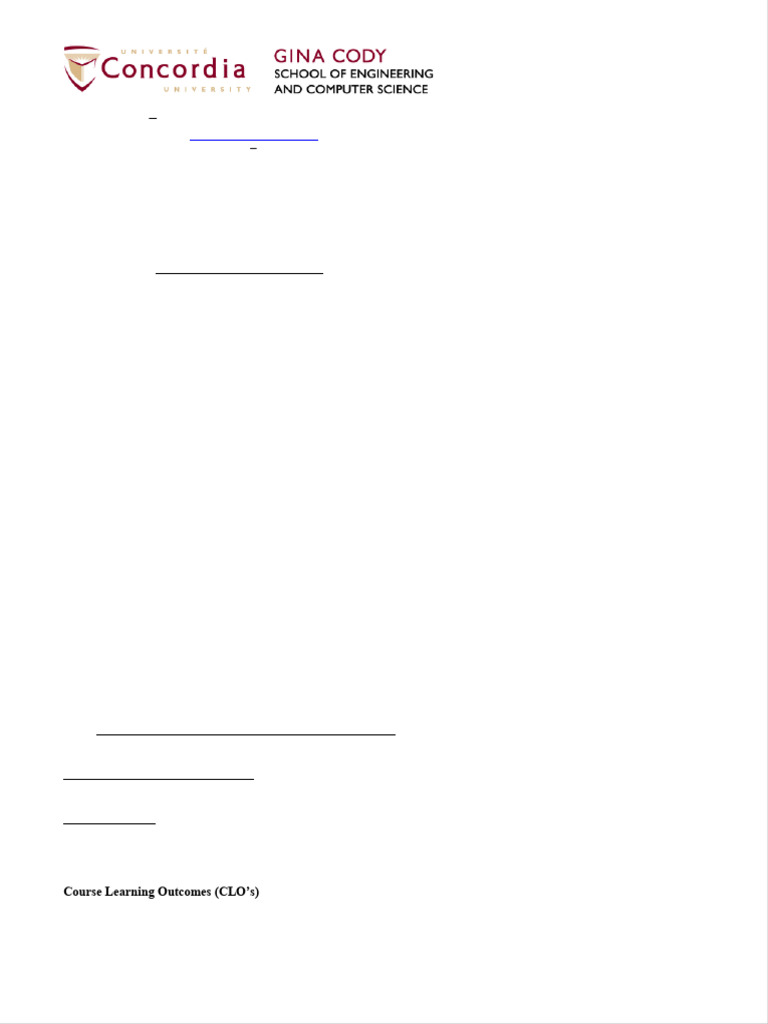 ENGR242-T - Course Outline - 21 | PDF | Knowledge | Engineering