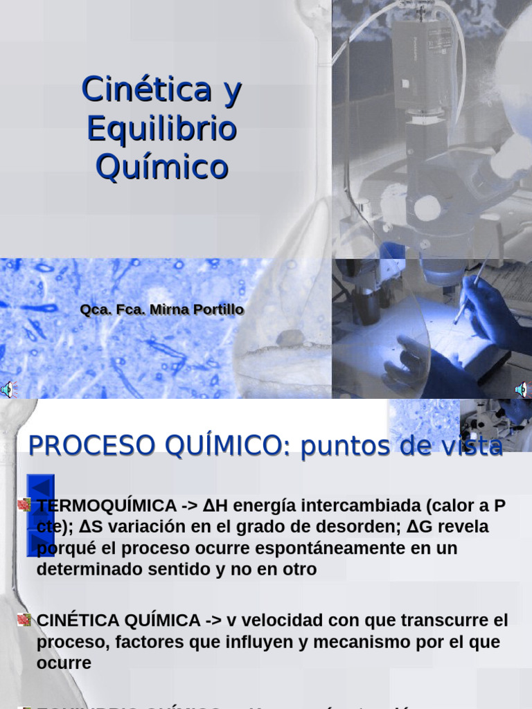 Cinã Tica | PDF | Catálisis | Equilibrio químico