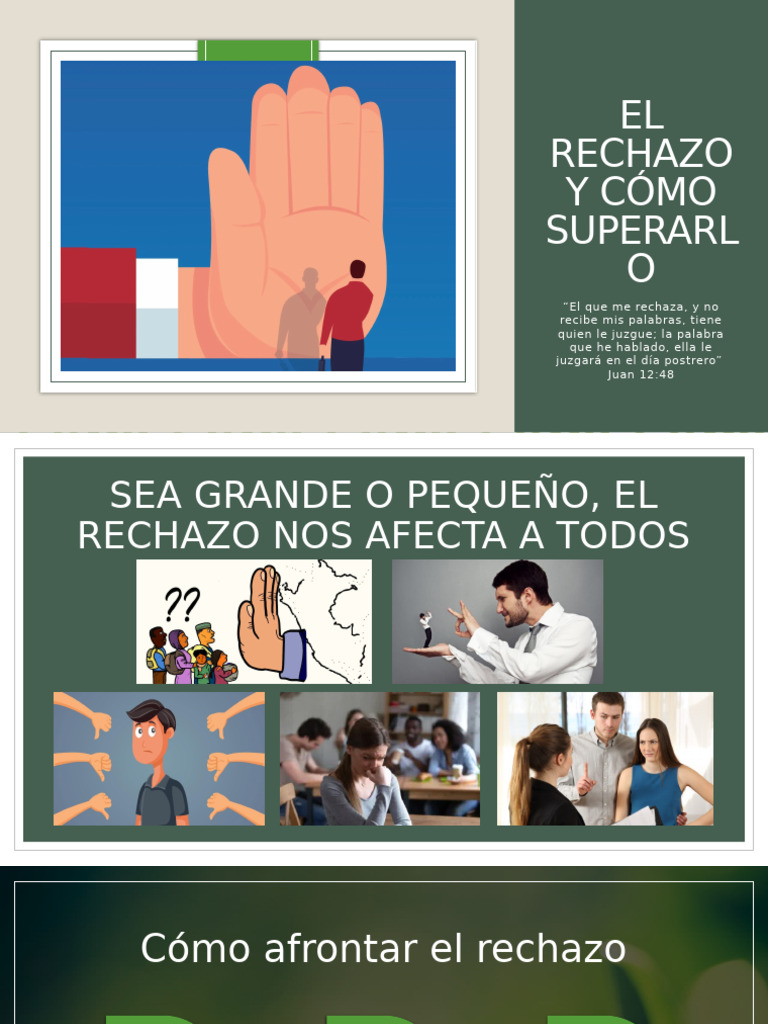 Cómo superar el rechazo emocional | PDF